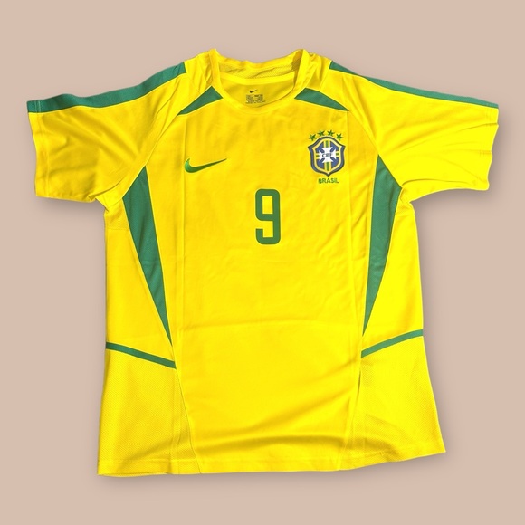 Nike | Shirts | 202 World Cup Brazil Home Kit Ronaldo R9 Soccer ...
